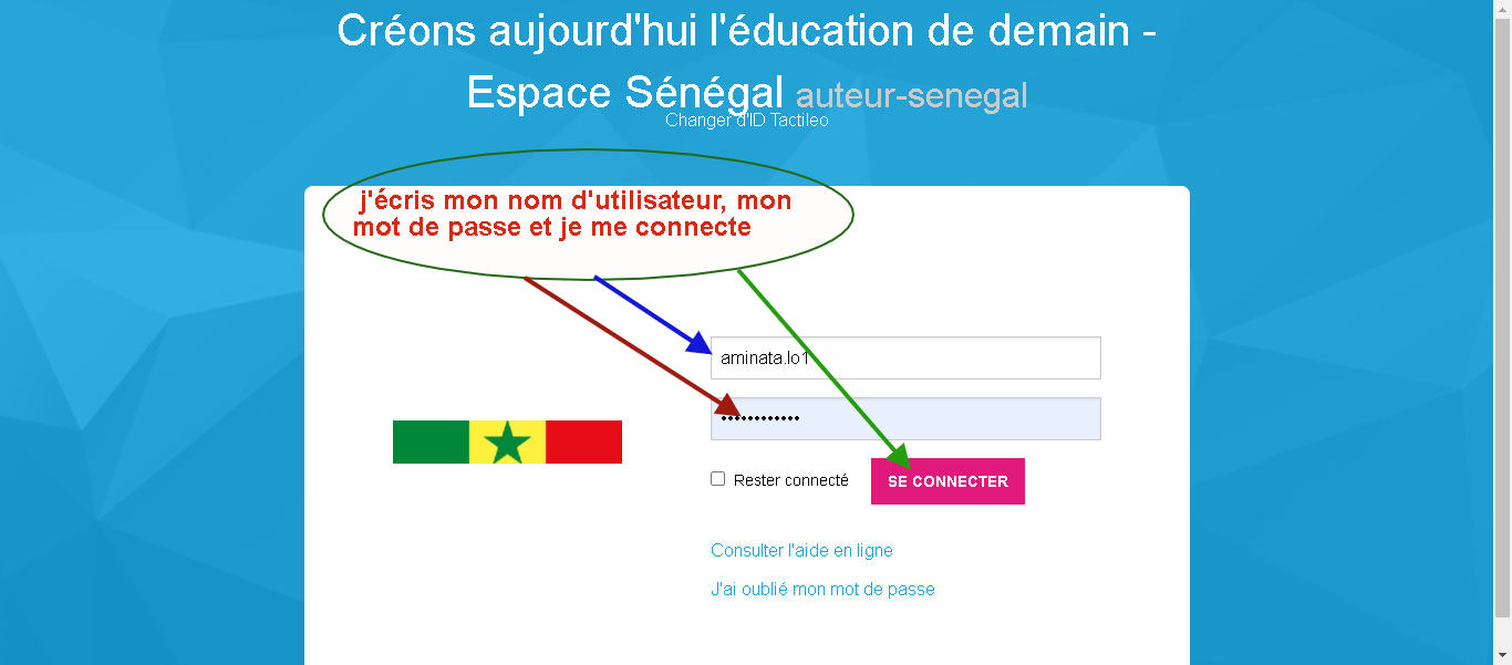 Scénario de formation imaginecole